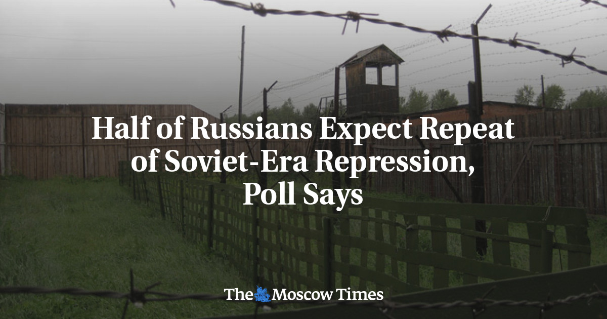 Half of Russians Expect Repeat of Soviet-Era Repression, Poll Says