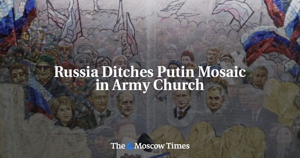 Russia Ditches Putin Mosaic in Army Church - The Moscow Times