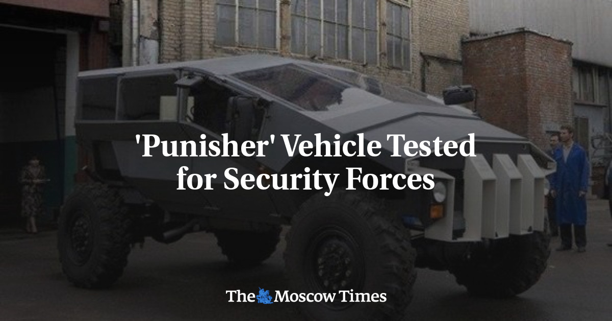 'Punisher' Vehicle Tested for Security Forces