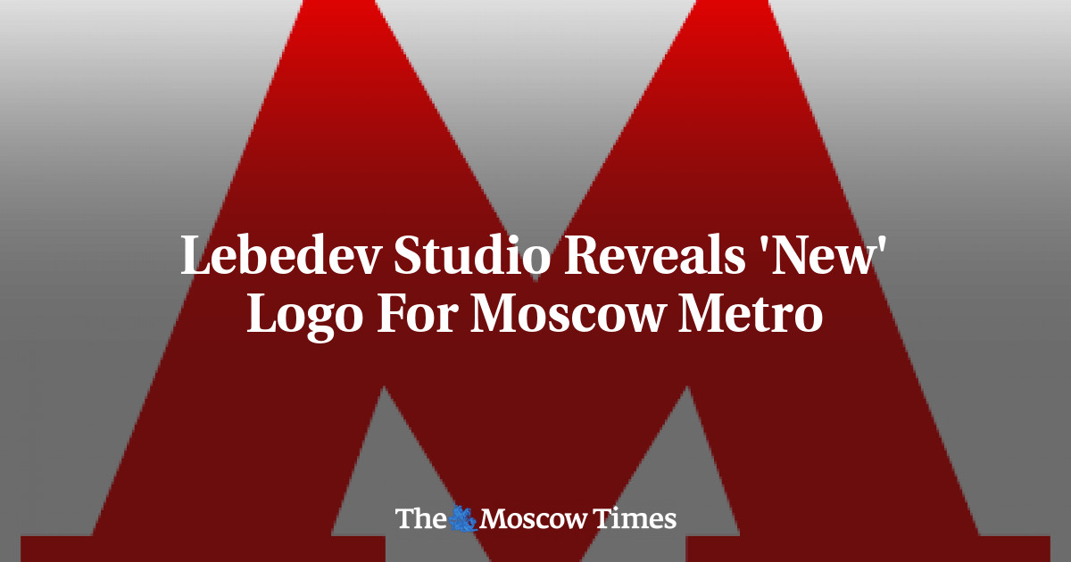 Lebedev Studio Reveals 'New' Logo For Moscow Metro