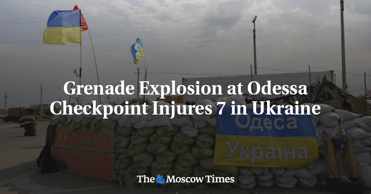 Grenade Explosion at Odessa Checkpoint Injures 7 in Ukraine