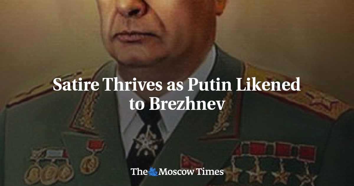 Satire Thrives as Putin Likened to Brezhnev