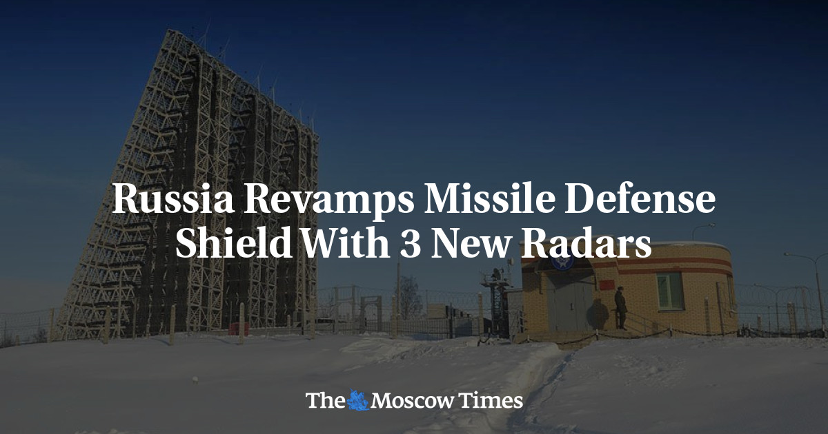 Russia Revamps Missile Defense Shield With 3 New Radars