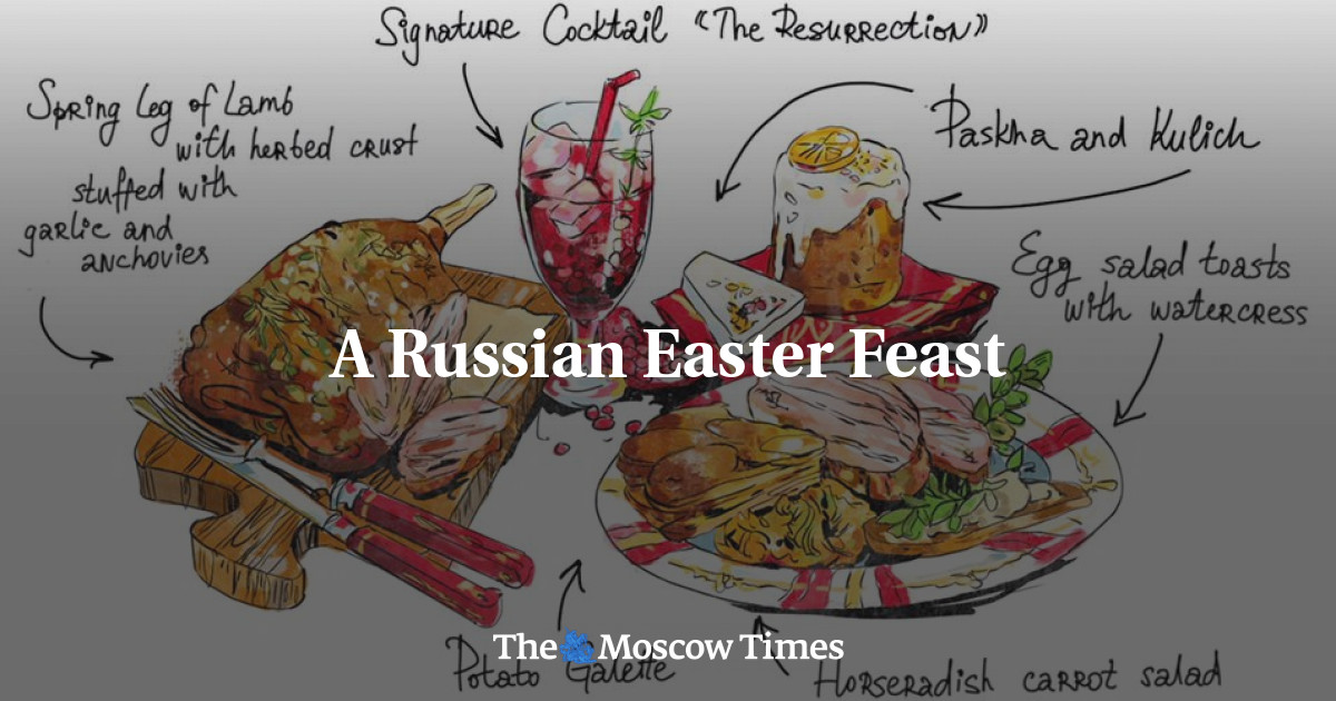 A Russian Easter Feast