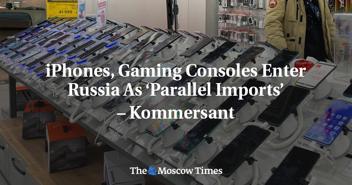 iPhones, Gaming Consoles Enter Russia As ‘Parallel Imports ...