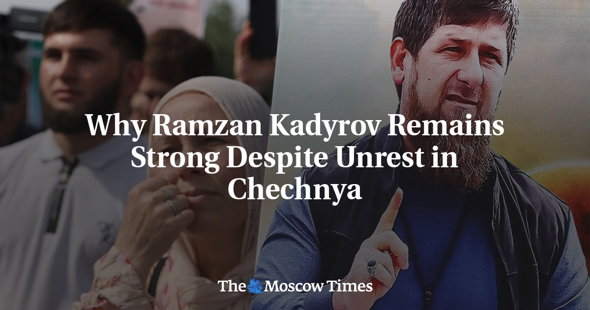 Why Ramzan Kadyrov Remains Strong Despite Unrest in Chechnya - The ...