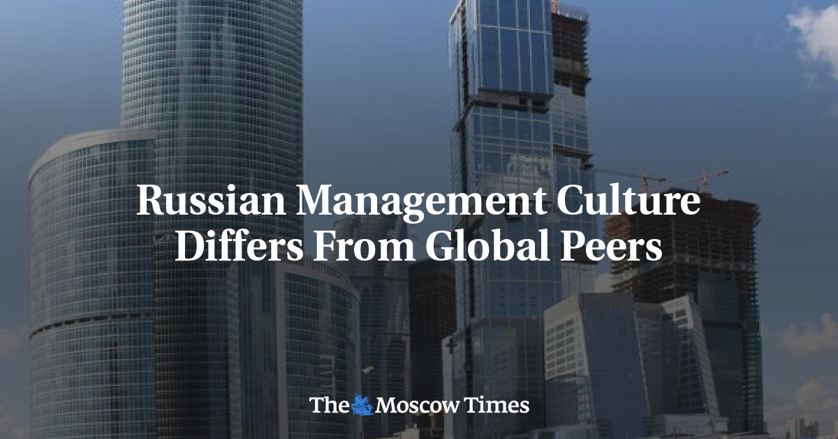 Russian Management Culture Differs From Global Peers