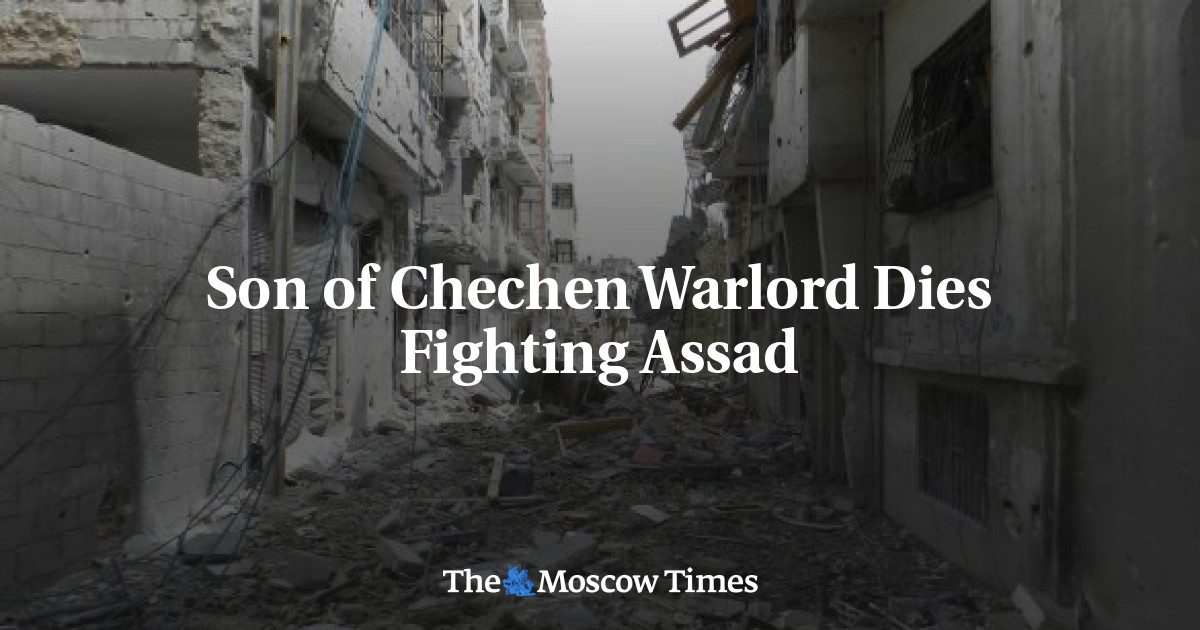 Son of Chechen Warlord Dies Fighting Assad