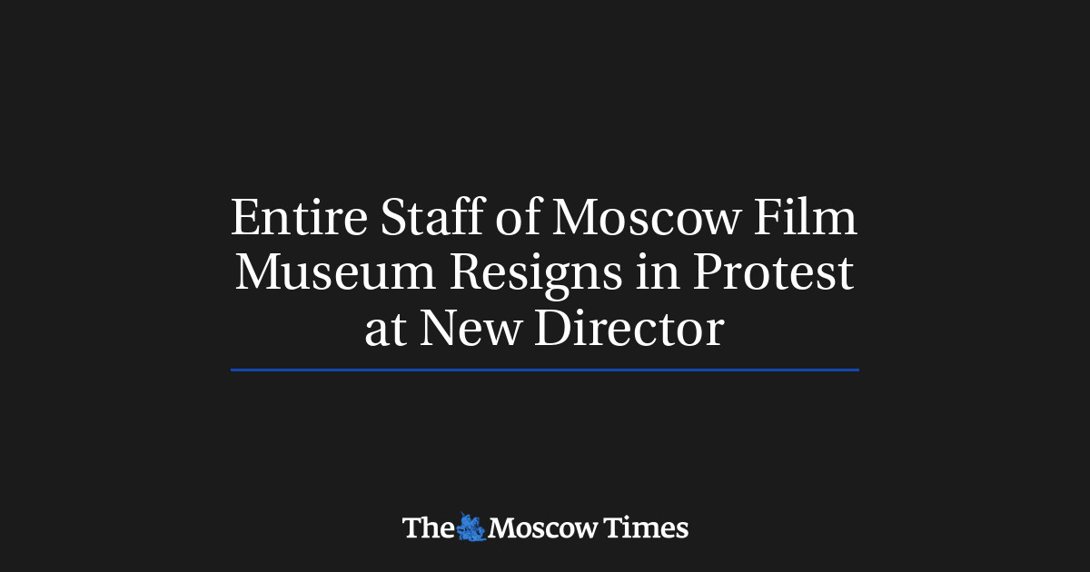 Entire Staff of Moscow Film Museum Resigns in Protest at New Director
