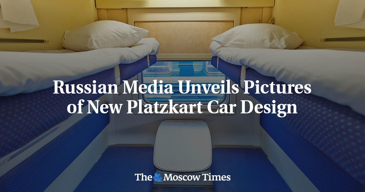 Russian Media Unveils Pictures of New Platzkart Car Design