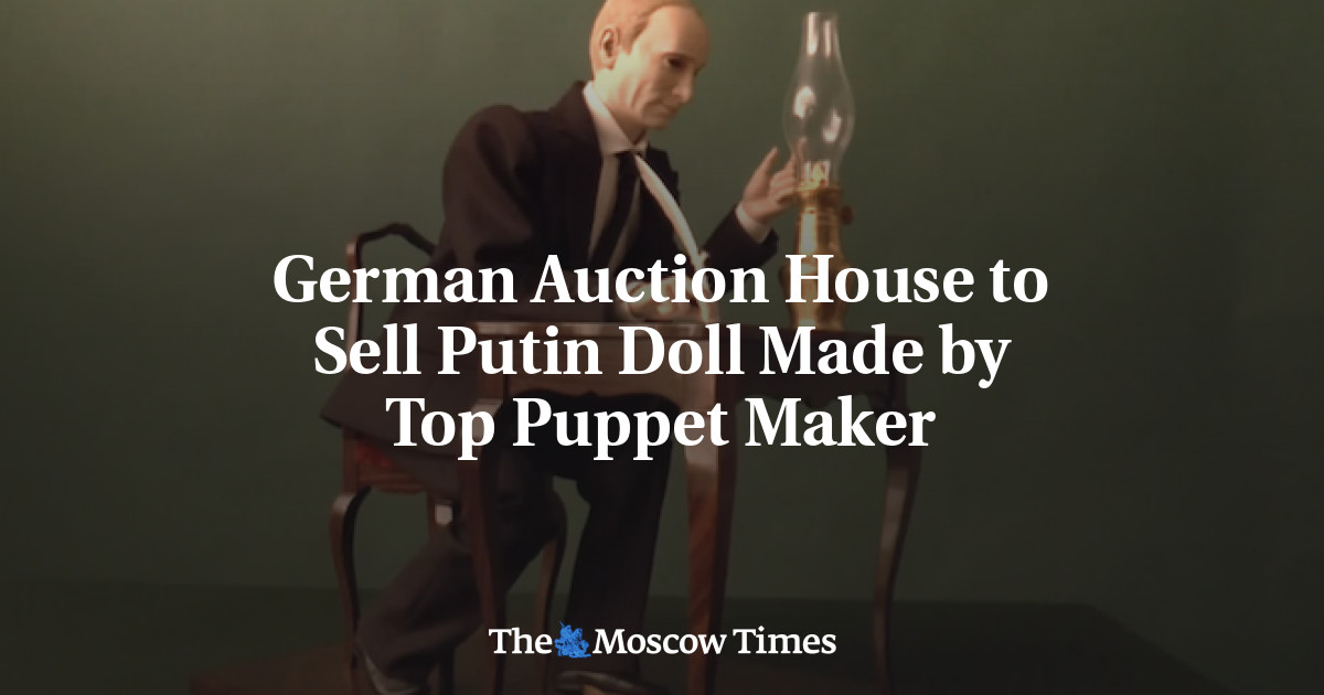 German Auction House to Sell Putin Doll Made by Top Puppet Maker