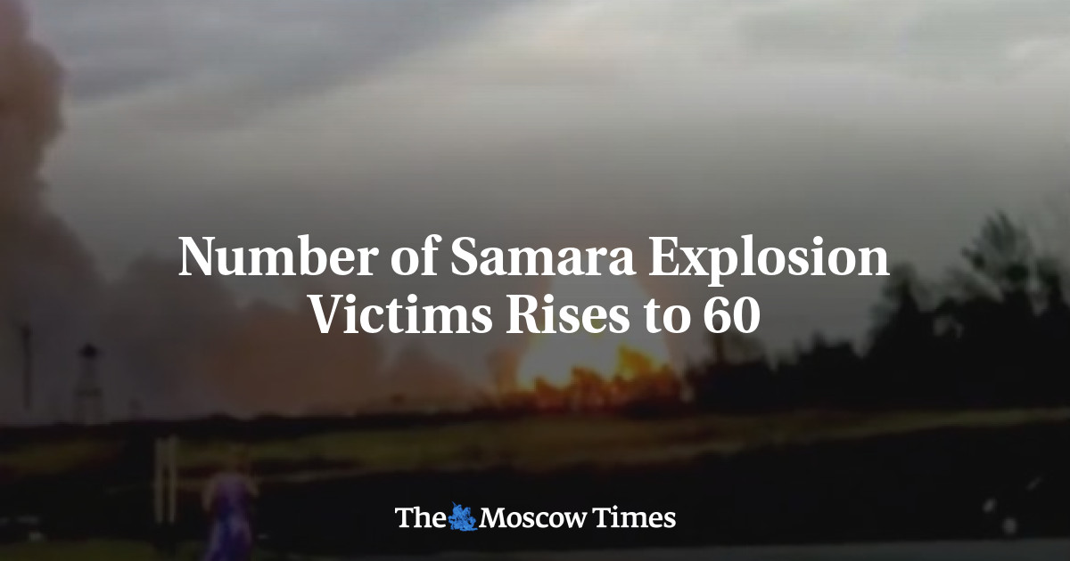 Number of Samara Explosion Victims Rises to 60