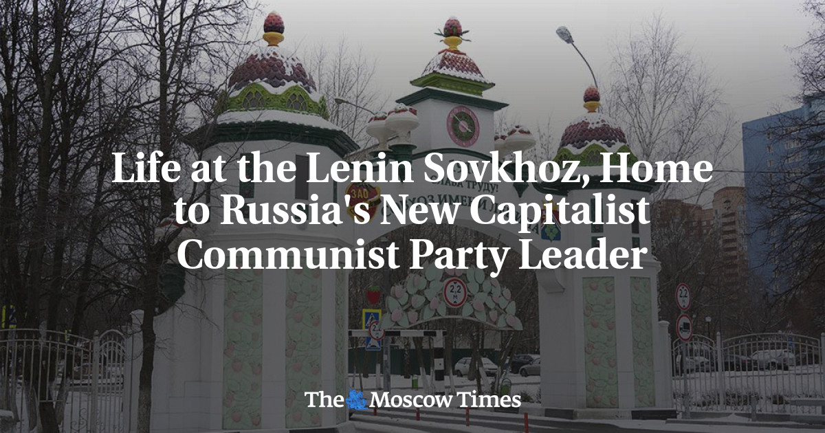 Life at the Lenin Sovkhoz, Home to Russia's New Capitalist Communist ...