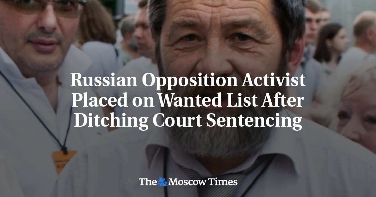 Russian Opposition Activist Placed on Wanted List After Ditching Court ...