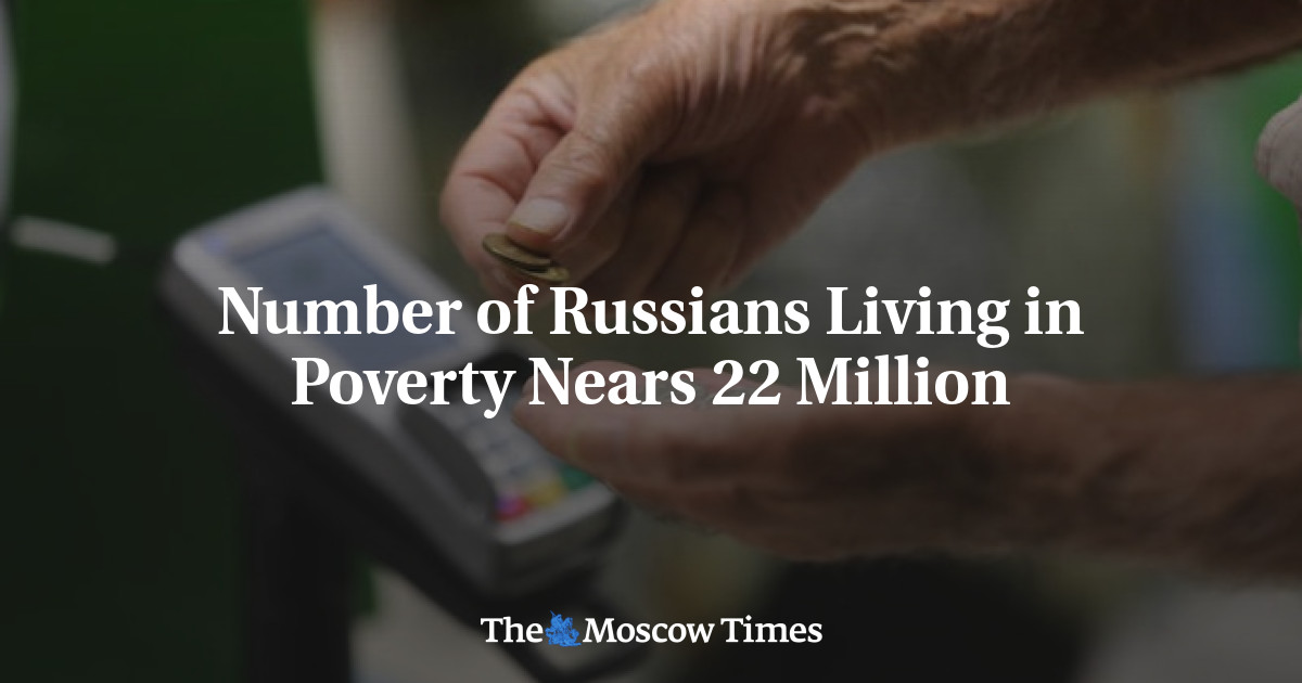 Number of Russians Living in Poverty Nears 22 Million