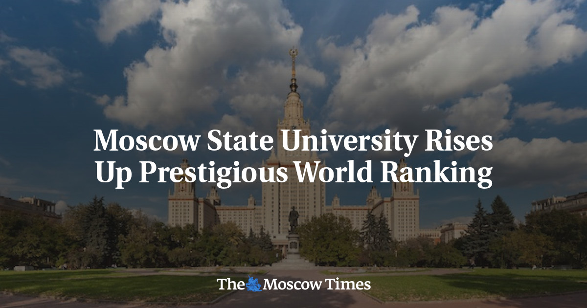Moscow State University Rises Up Prestigious World Ranking