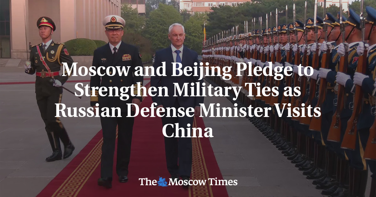 Moscow and Beijing Pledge to Strengthen Military Ties as Russian ...