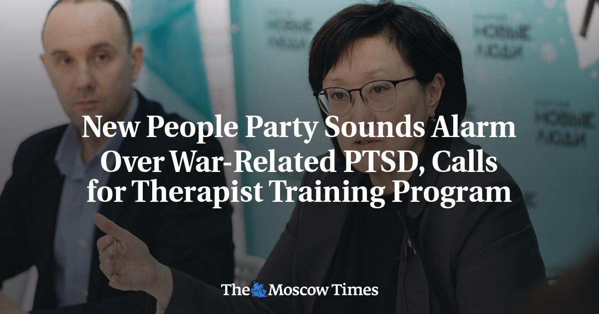 New People Party Sounds Alarm Over War-Related PTSD, Calls for Therapist Training Program - The ...