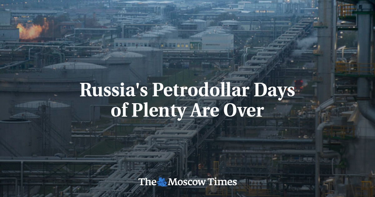 Russia's Petrodollar Days of Plenty Are Over