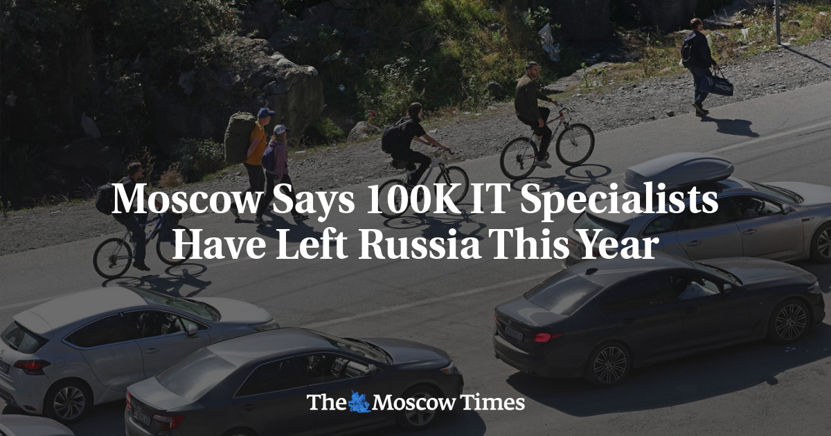 Moscow Says 100K IT Specialists Have Left Russia This Year - The Moscow ...