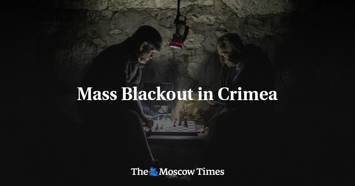 Mass Blackout in Crimea
