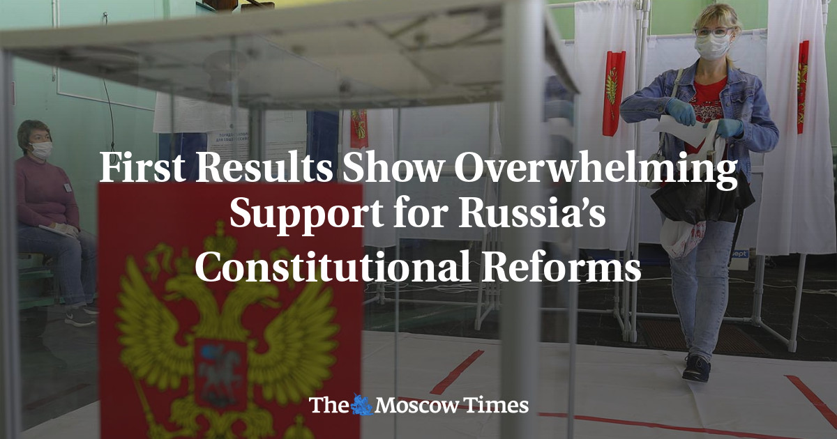 First Results Show Overwhelming Support for Russia’s Constitutional ...
