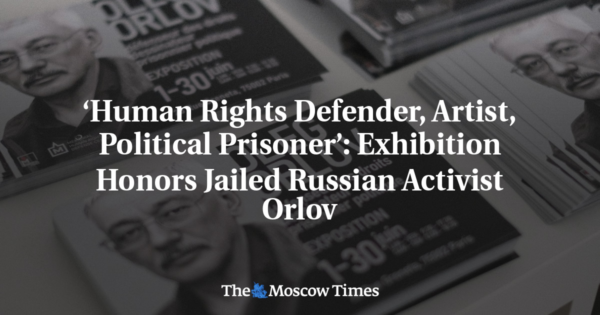 ‘Human Rights Defender, Artist, Political Prisoner’: Exhibition Honors Jailed Russian Activist ...