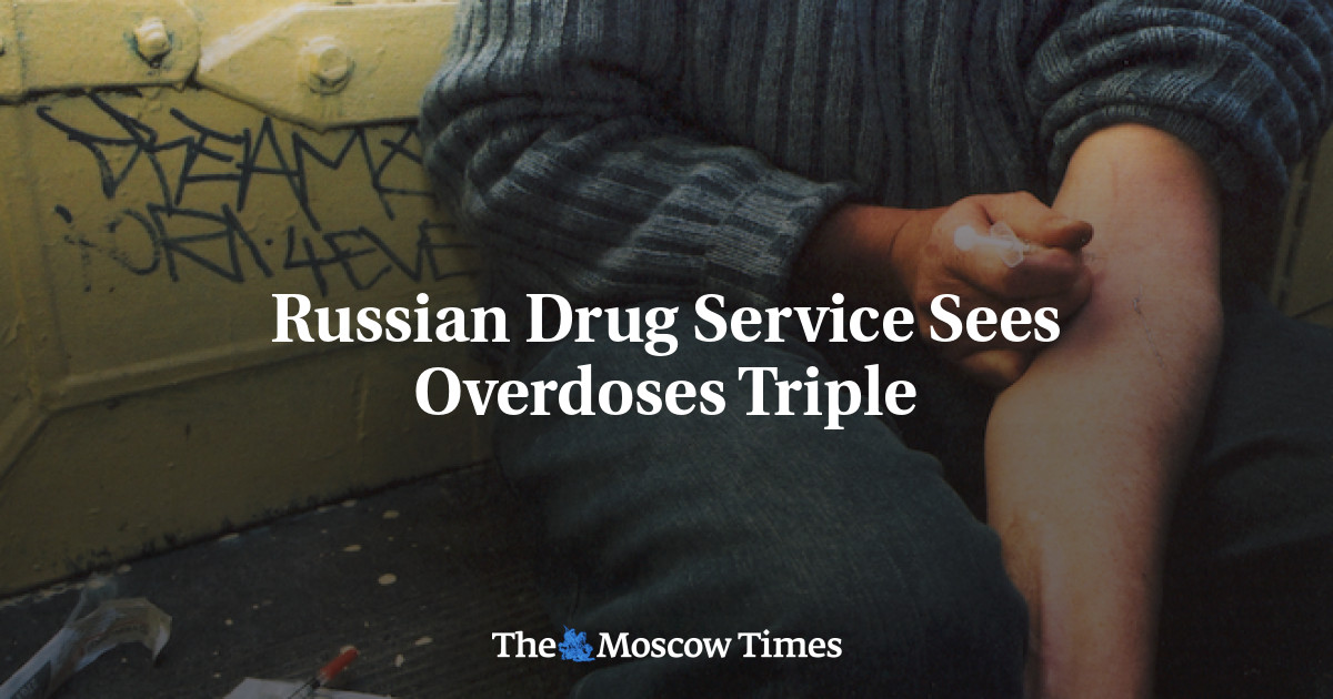 Russian Drug Service Sees Overdoses Triple