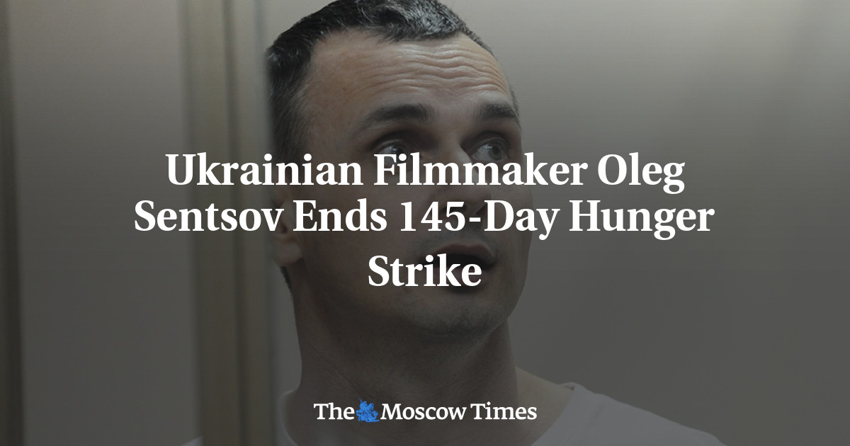 Ukrainian Filmmaker Oleg Sentsov Ends 145-Day Hunger Strike