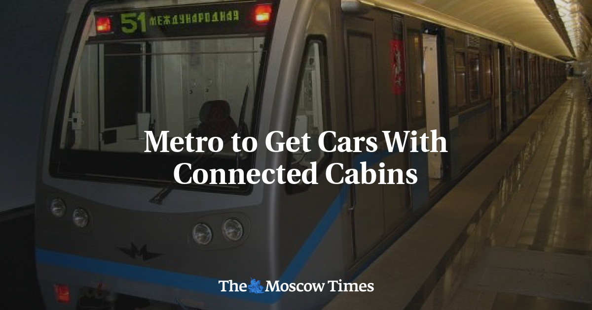 Metro to Get Cars With Connected Cabins