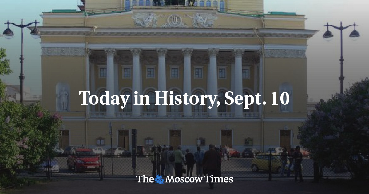 Today in History, Sept. 10