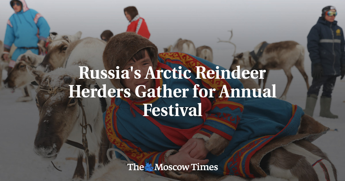 Russia's Arctic Reindeer Herders Gather for Annual Festival - The ...