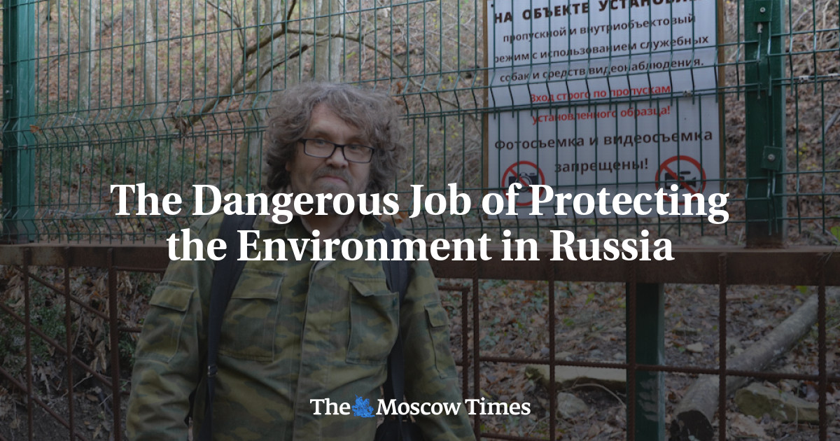 The Dangerous Job of Protecting the Environment in Russia - The Moscow ...