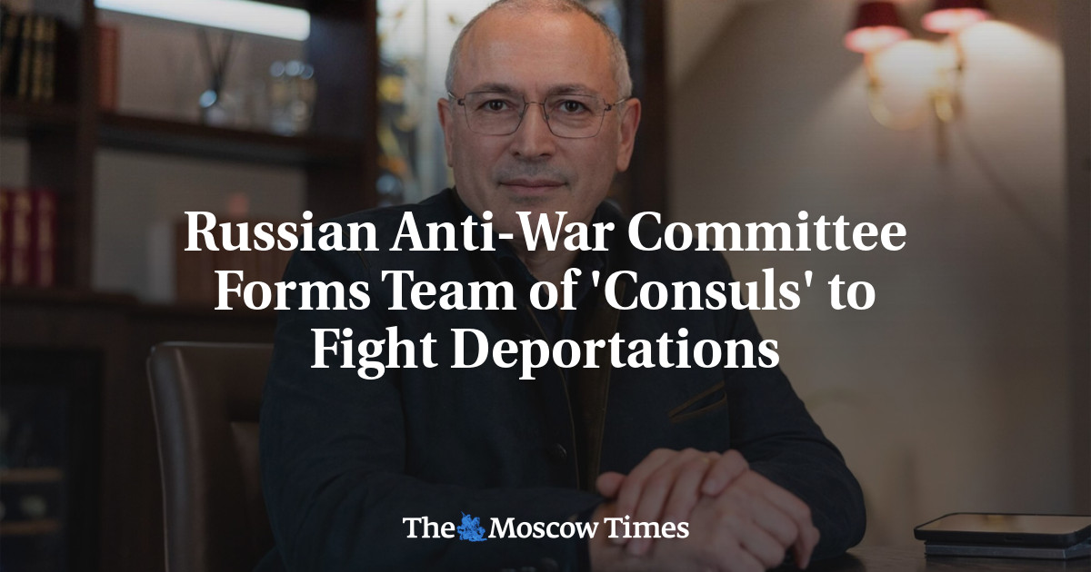 Russian Anti-War Committee Forms Team of 'Consuls' to Fight ...