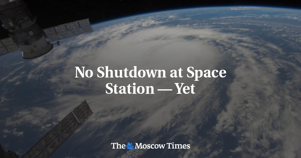 No Shutdown at Space Station — Yet