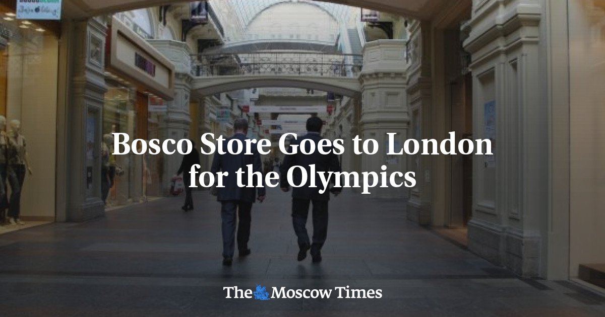 Bosco Store Goes to London for the Olympics