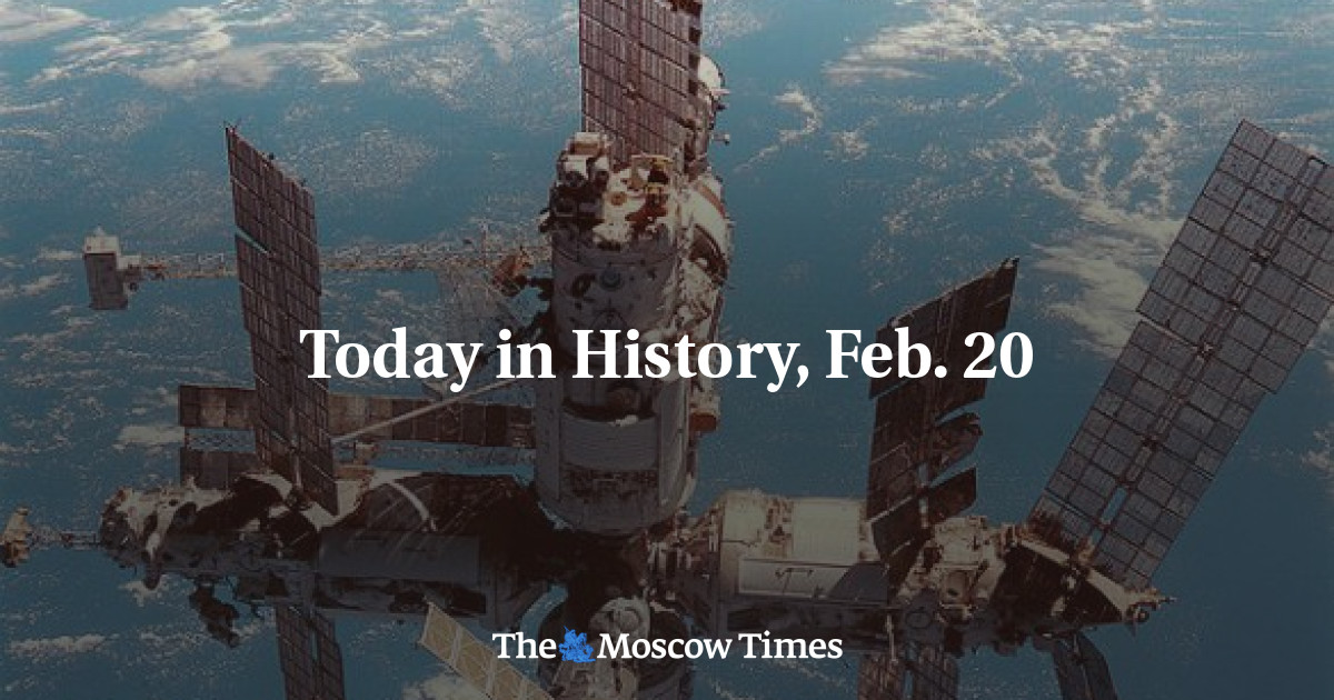 Today in History, Feb. 20
