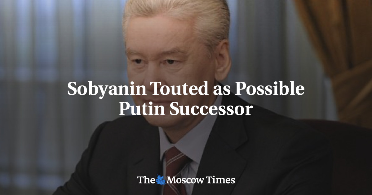 Sobyanin Touted as Possible Putin Successor