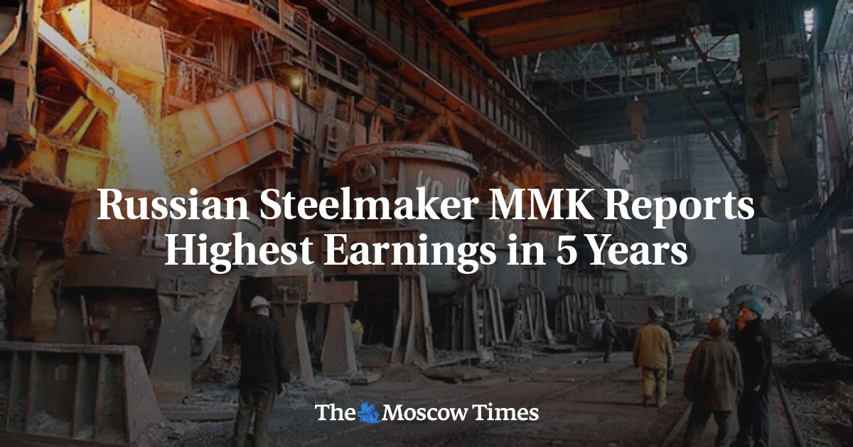 Russian Steelmaker MMK Reports Highest Earnings in 5 Years