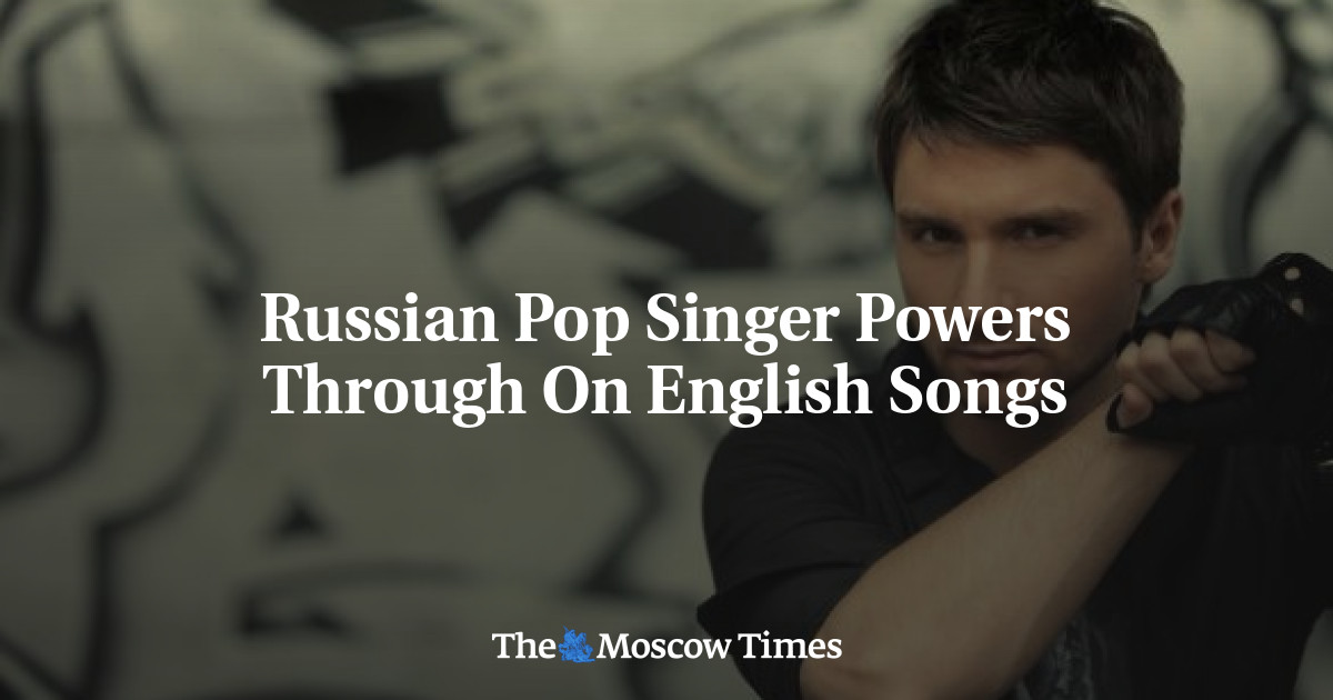 Russian Pop Singer Powers Through On English Songs