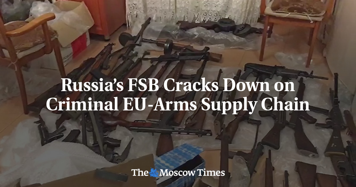 Russia’s FSB Cracks Down on Criminal EU-Arms Supply Chain