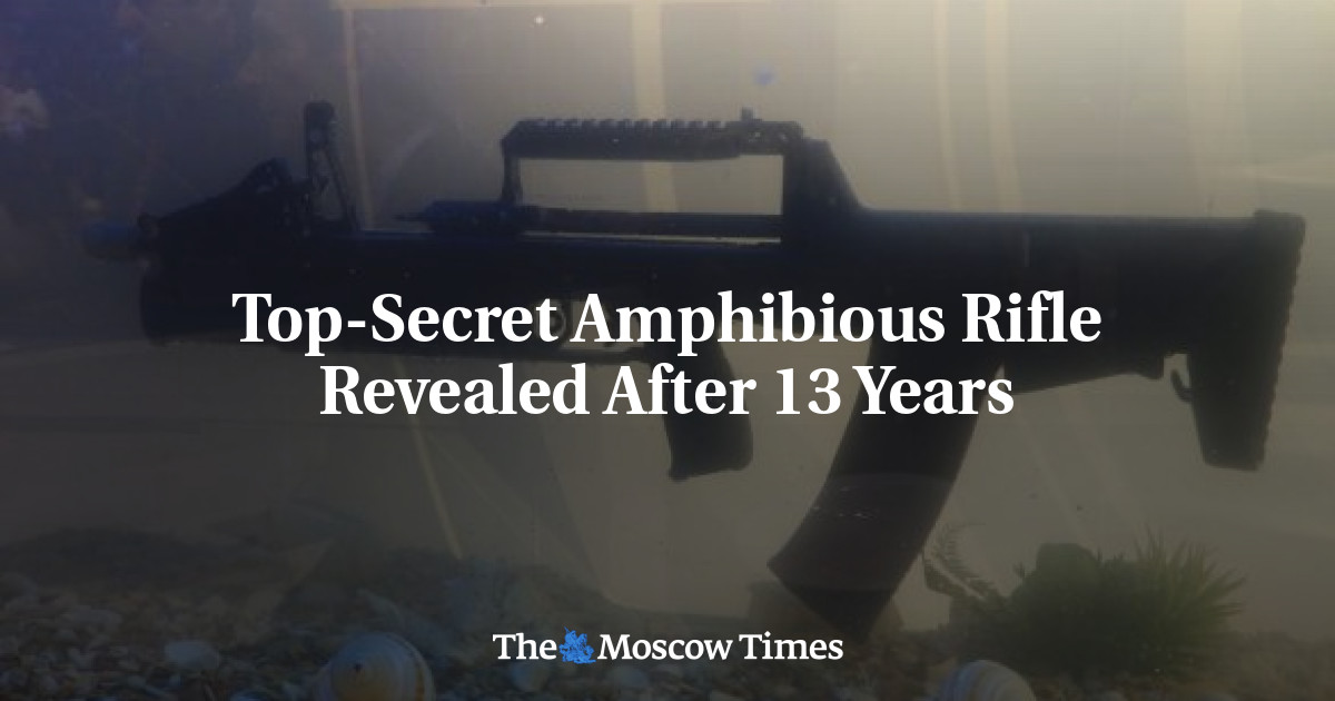 Top-Secret Amphibious Rifle Revealed After 13 Years