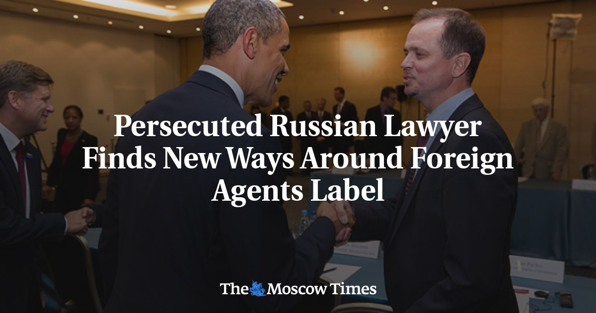 Persecuted Russian Lawyer Finds New Ways Around Foreign Agents Label