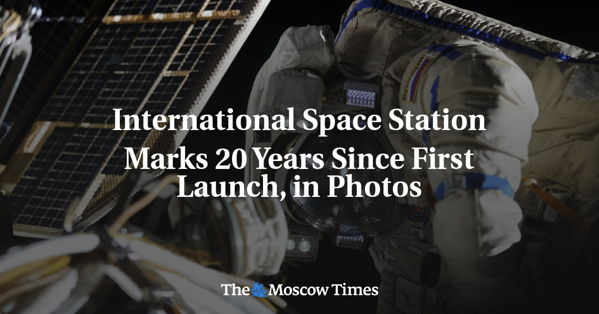 International Space Station Marks 20 Years Since First Launch, in ...