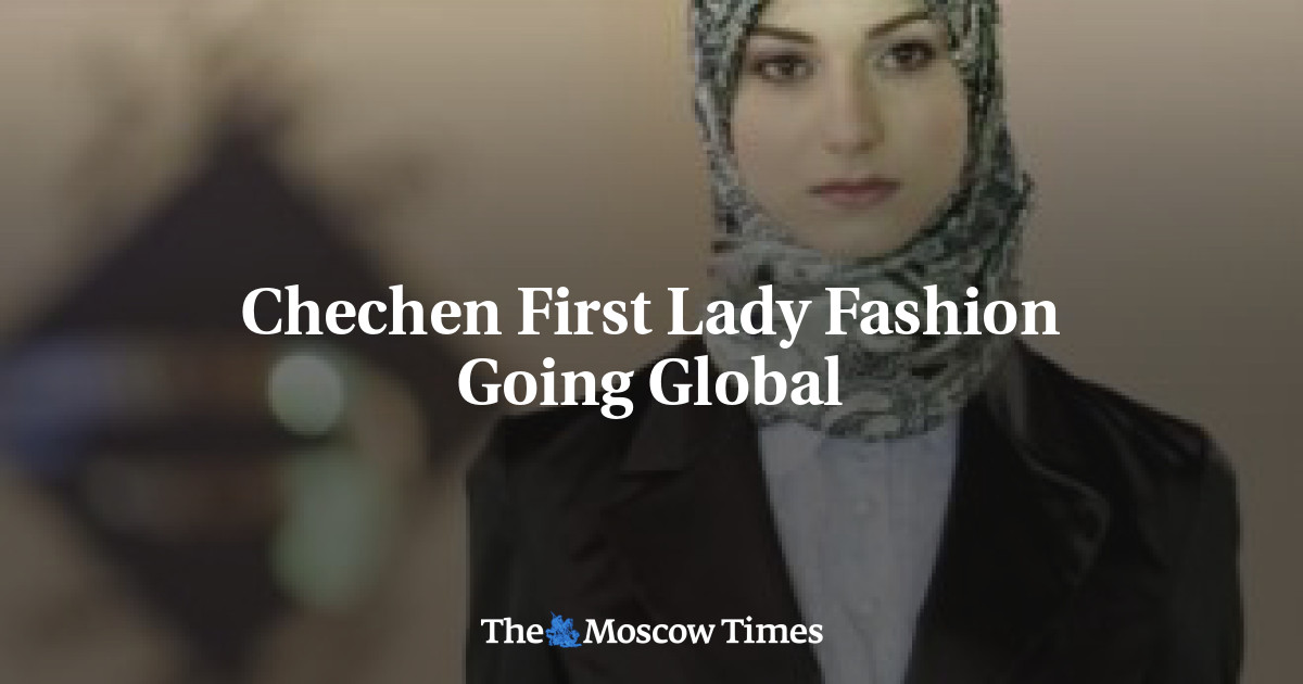 Chechen First Lady Fashion Going Global