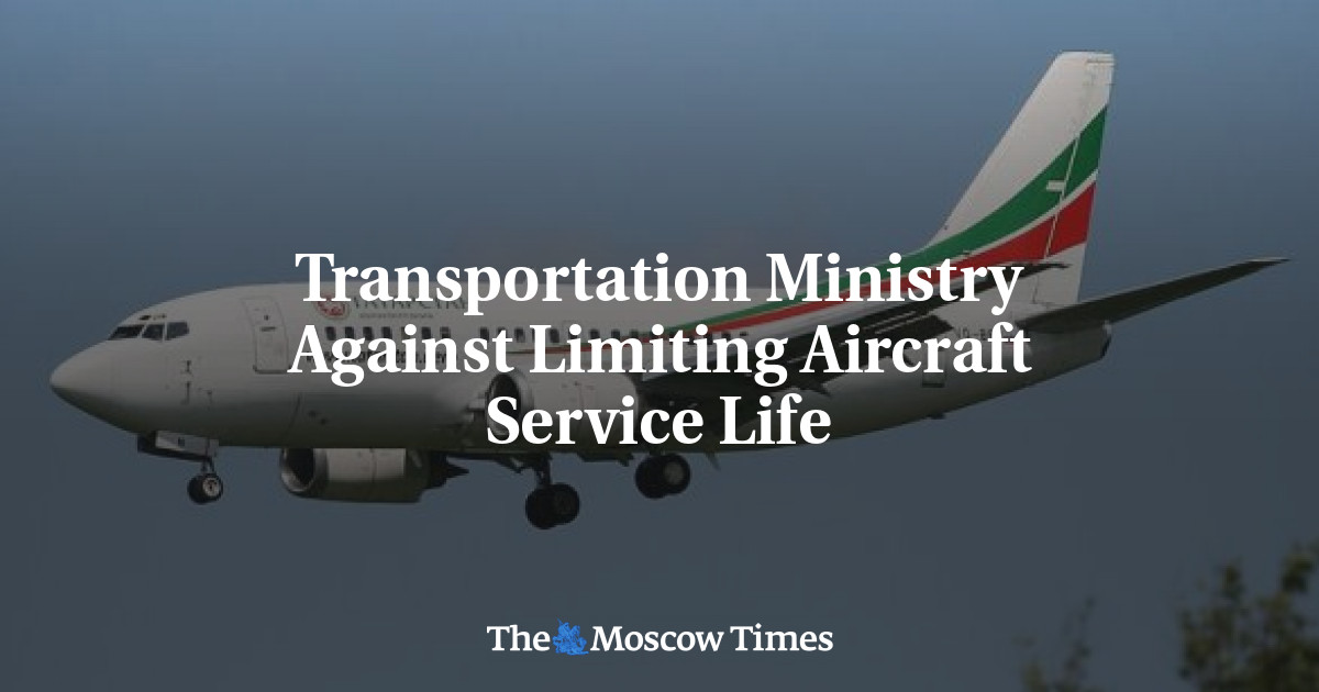 Transportation Ministry Against Limiting Aircraft Service Life