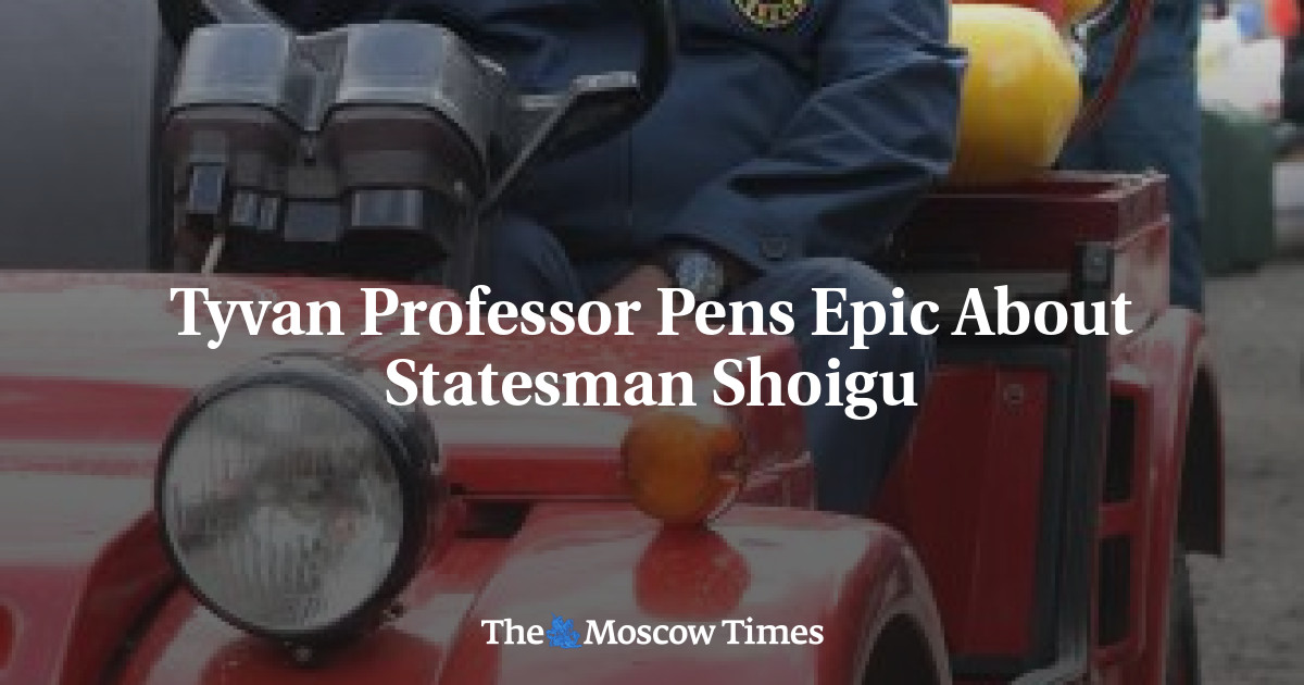 Tyvan Professor Pens Epic About Statesman Shoigu