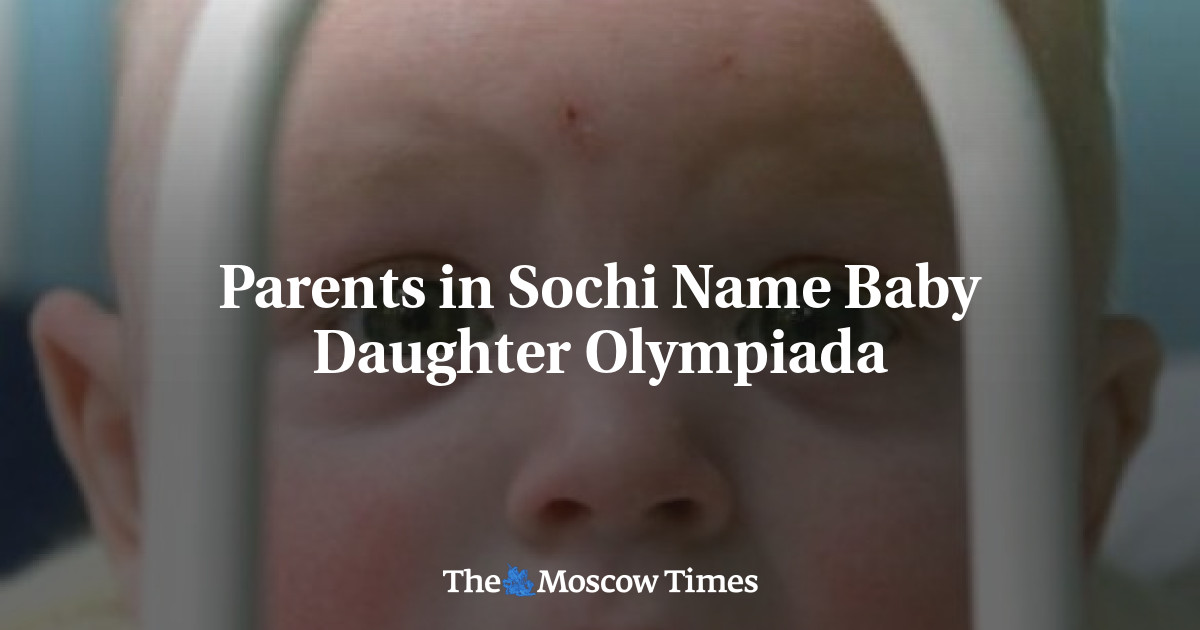 Parents in Sochi Name Baby Daughter Olympiada