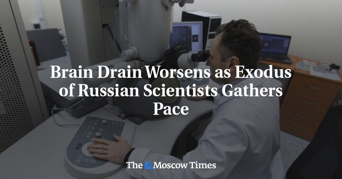 Brain Drain Worsens as Exodus of Russian Scientists Gathers Pace