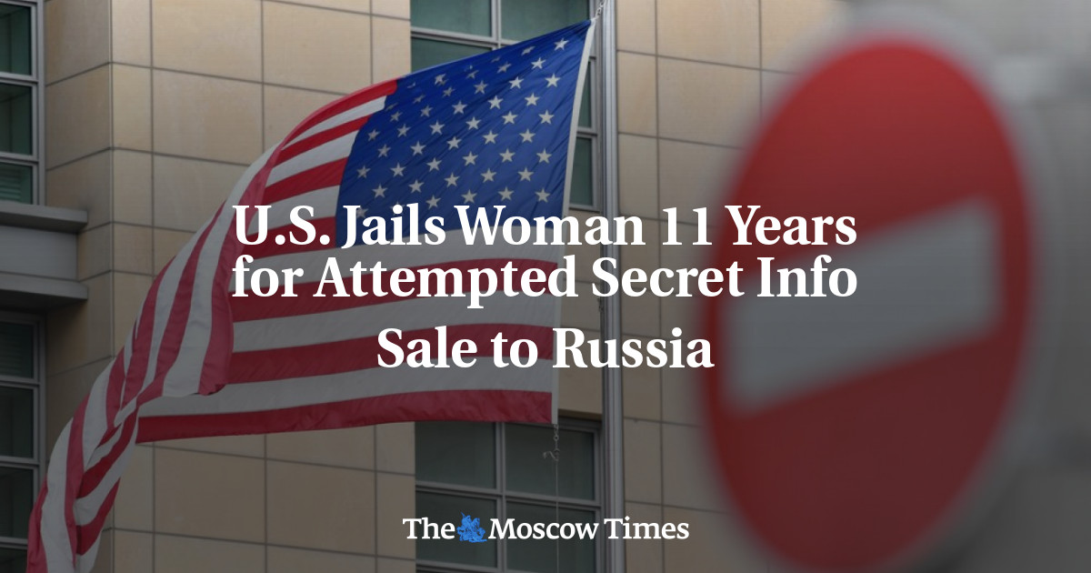 U.S. Jails Woman 11 Years for Attempted Secret Info Sale to Russia ...